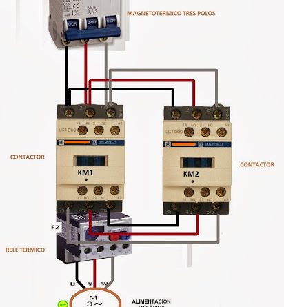 INVERSOR DE GIRO DE MOTOR TRIFÁSICO | GUIA COMPLETA.