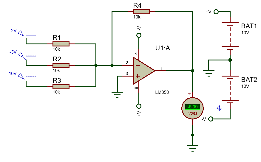 Sumador de voltaje.【Guía fácil.】