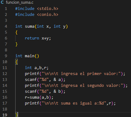 ️C/C++: FUNCIONES. -SENSORICX